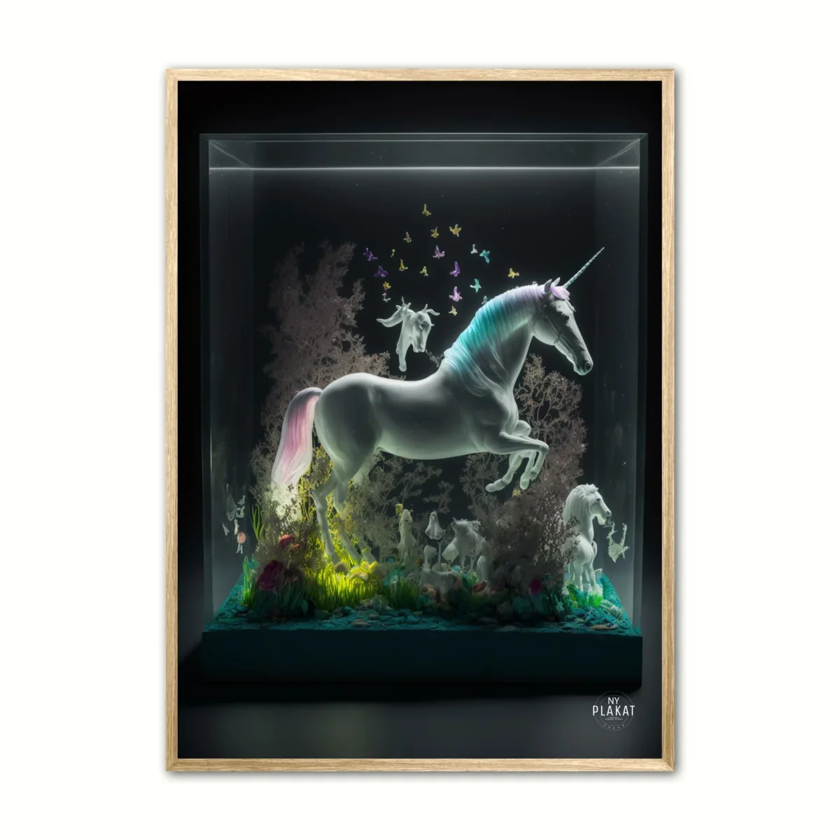 Enhjørning plakater | Køb plakat med enhjørning