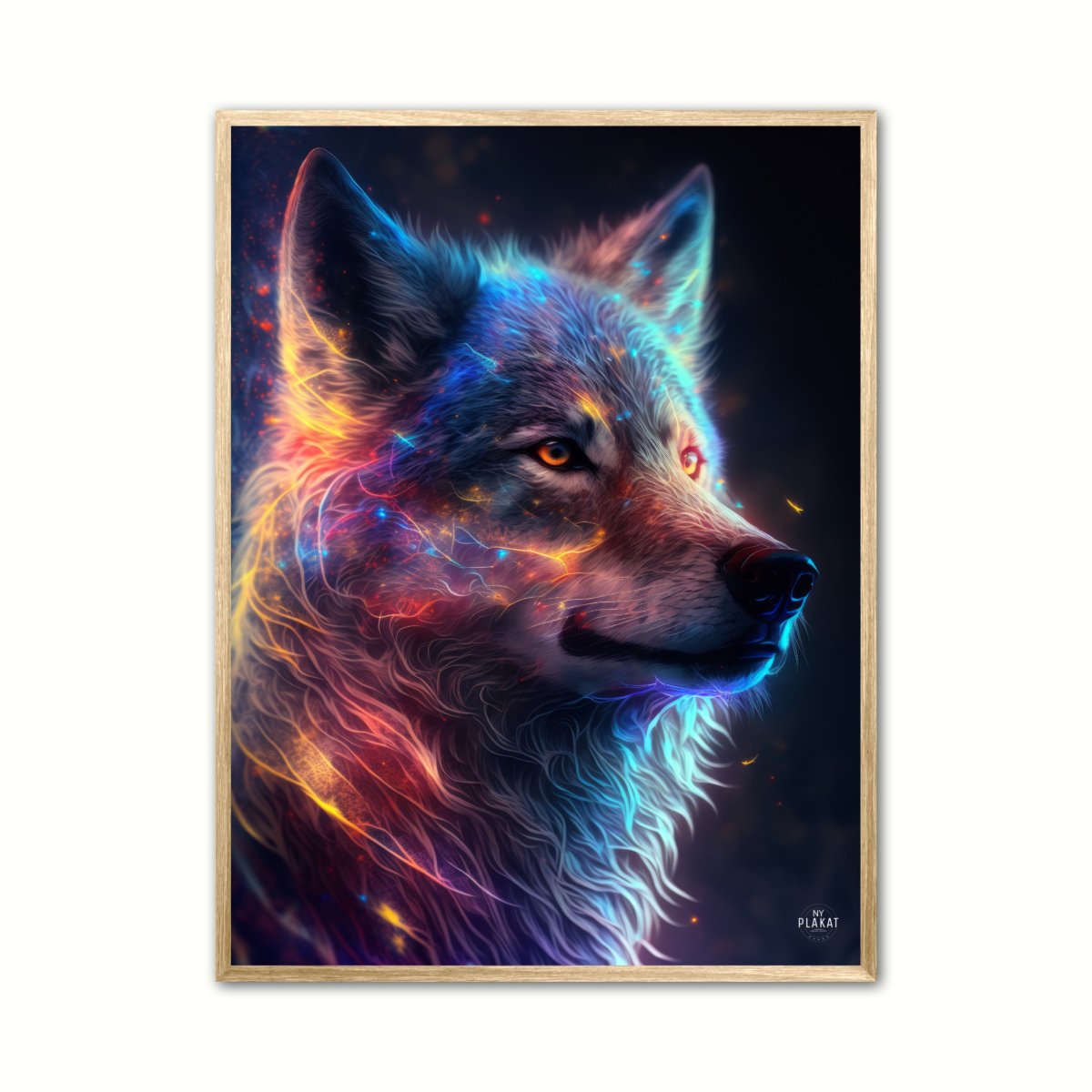 Ulve plakat 2 - Dyr - Ulve plakater - NyPlakat.dk