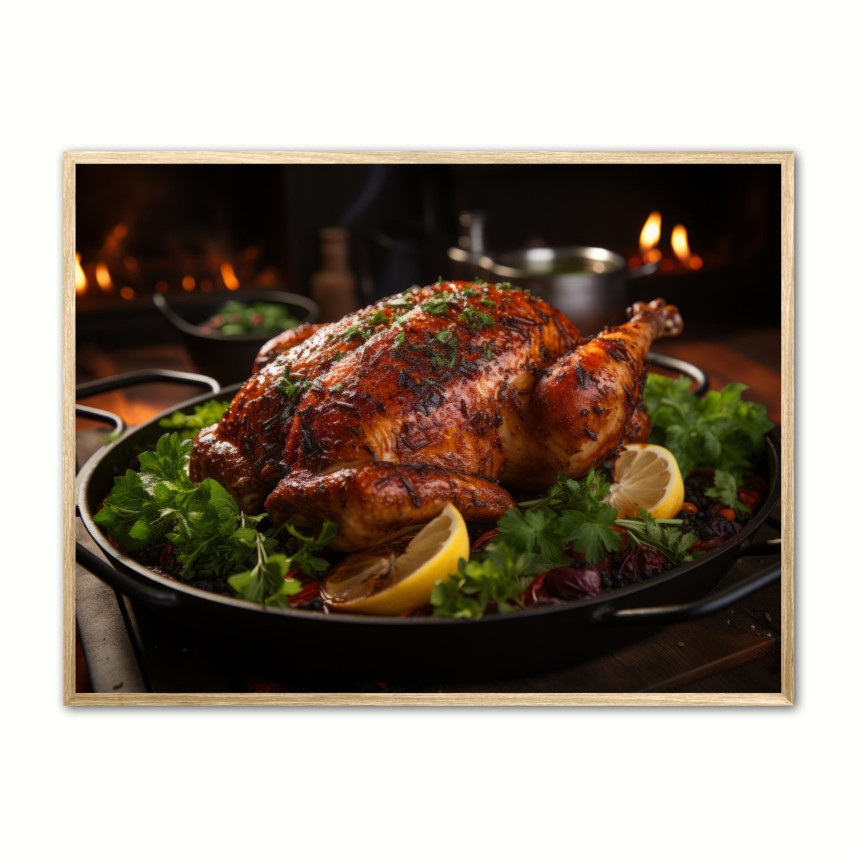 Kylling plakat nr. 1 - Mad plakater - NyPlakat.dk