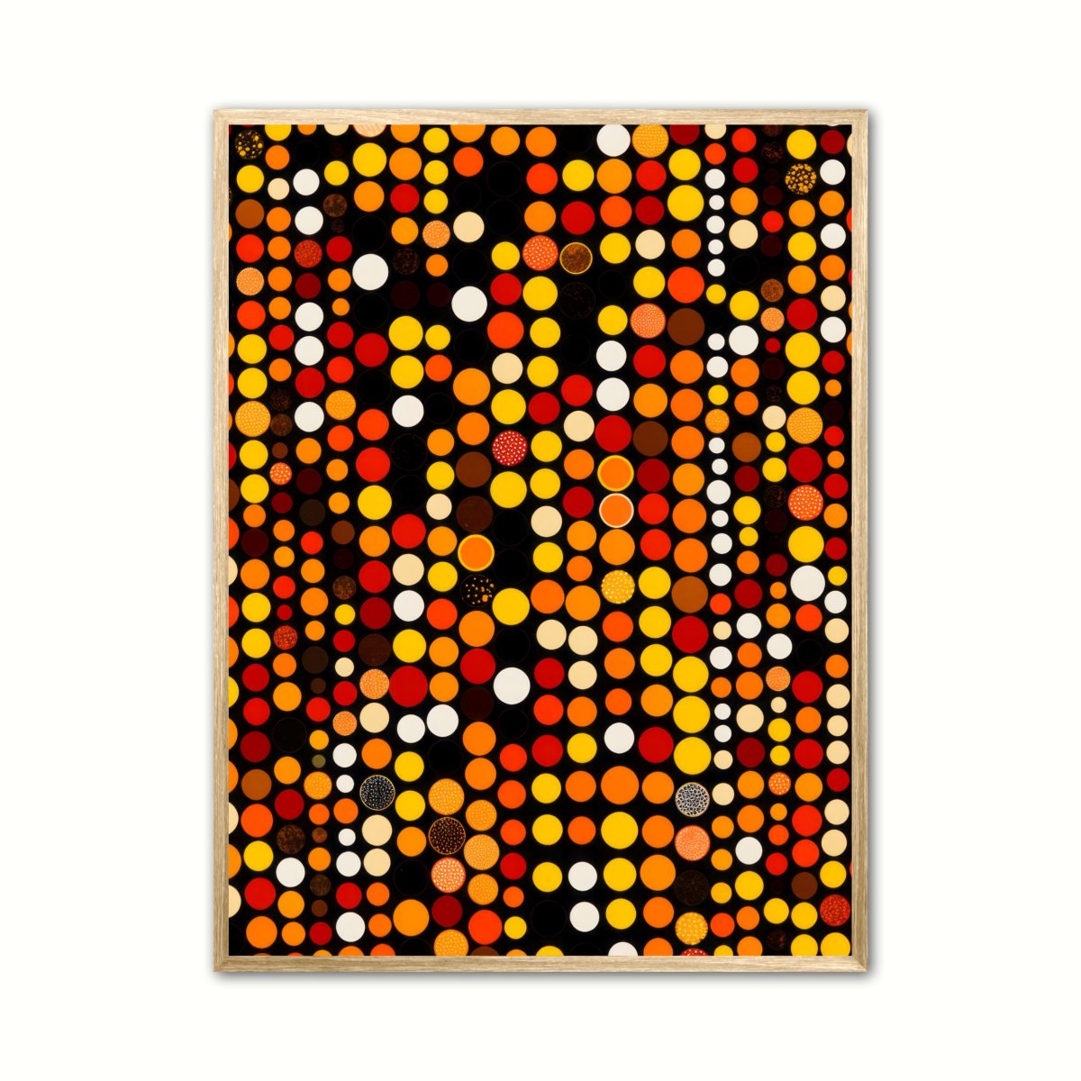 Plakat - Dot Matrix Treasury - Mønster - NyPlakat.dk